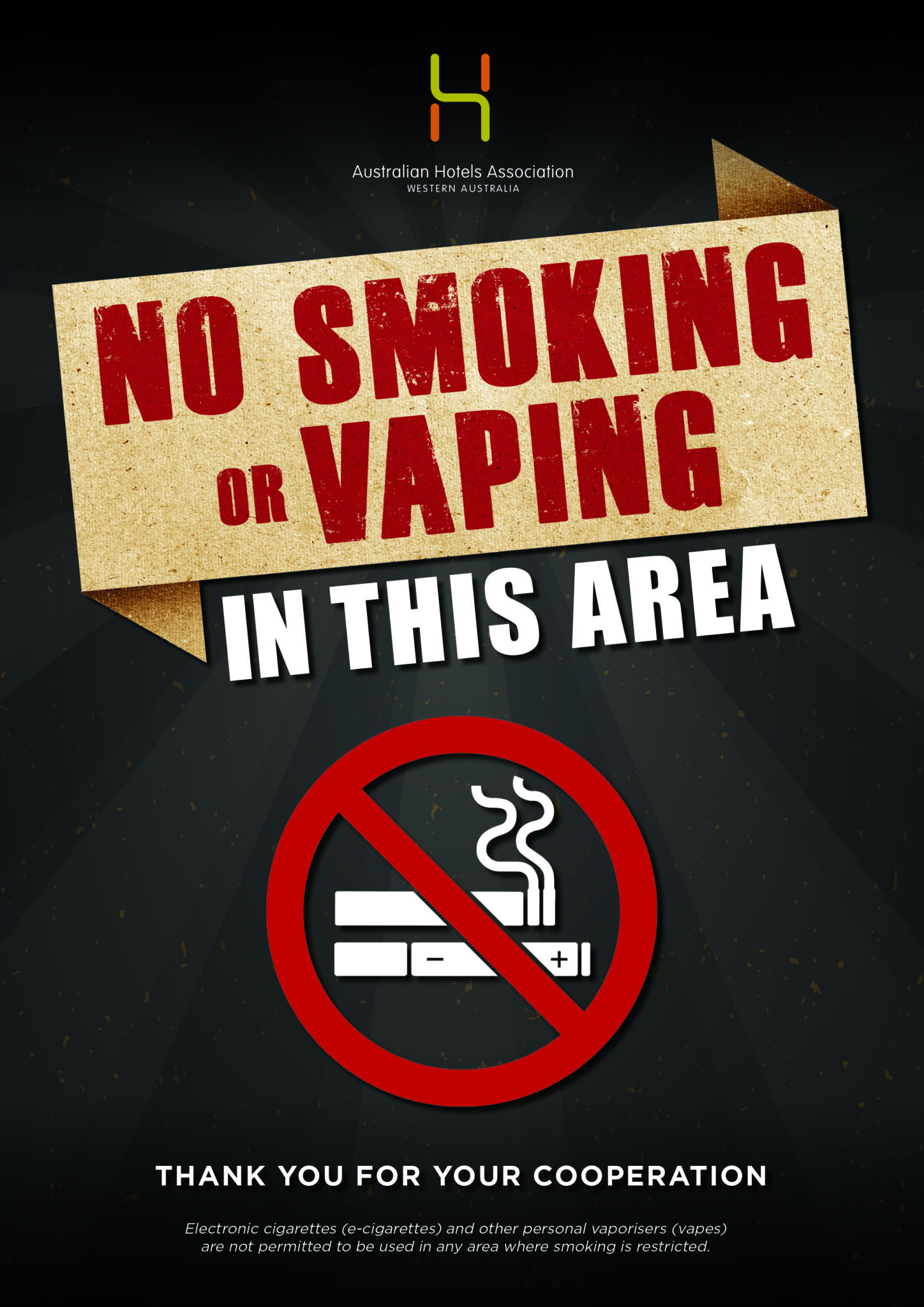 AHA VENUE POSTERS - Australian Hotels Association (WA)