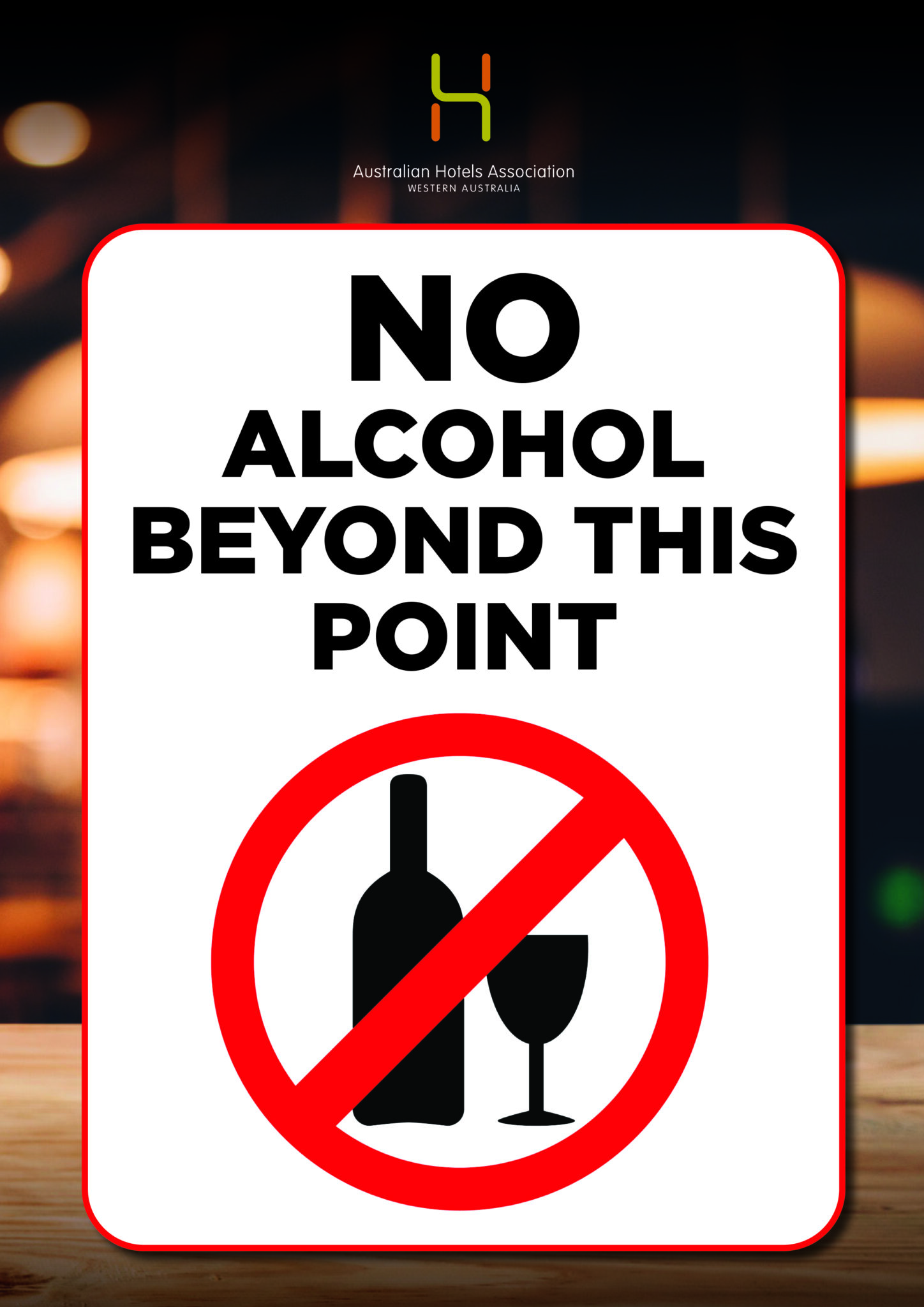 AHA VENUE POSTERS - Australian Hotels Association (WA)