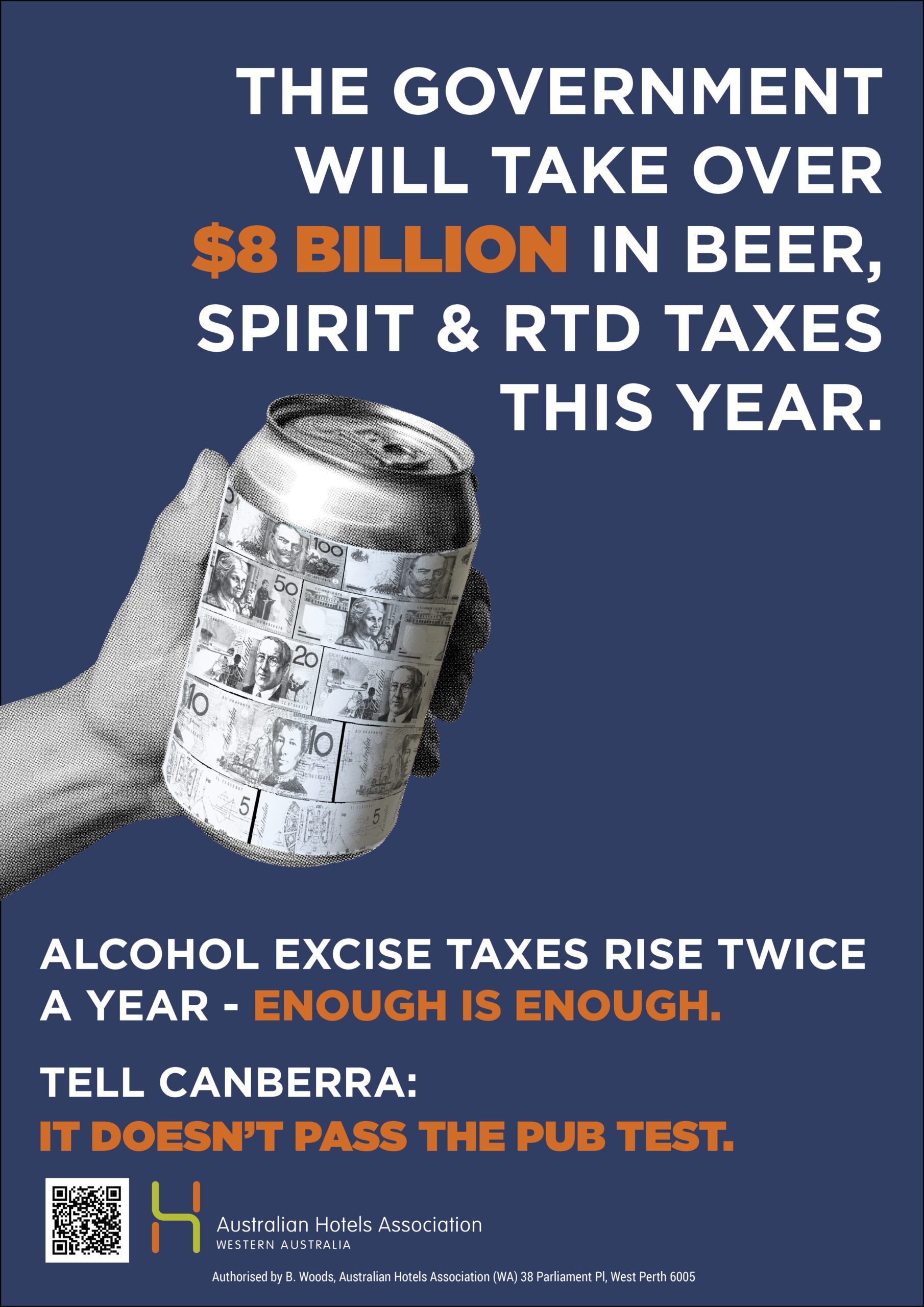 Alcohol tax — It doesn't pass the pub test! - Australian Hotels ...